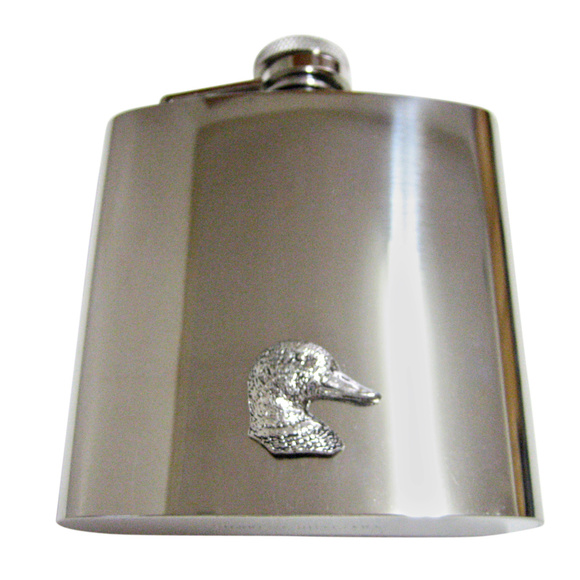 Kiola Designs | Other | Mallard Duck Head Large Flask | Poshmark